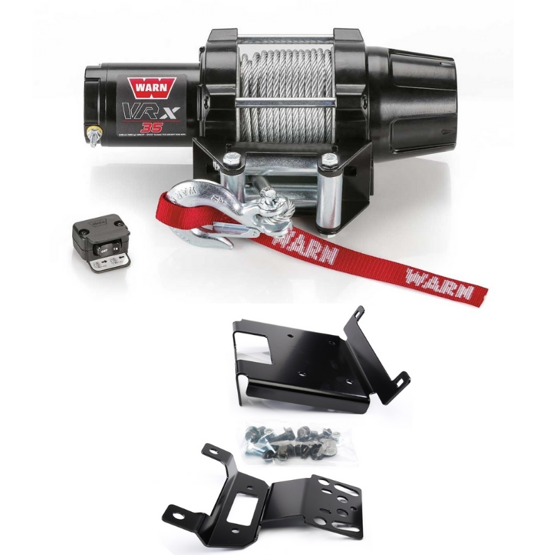 Warn Polaris RZR XP 1000/Turbo/900 VRX Winch Kit