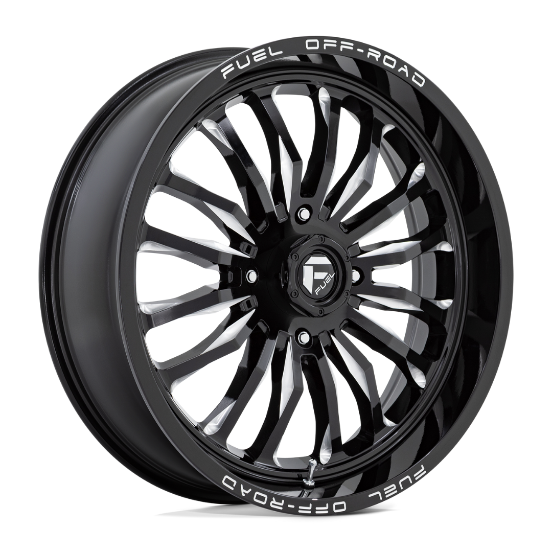 Fuel D821 Arc Wheel Black Milled