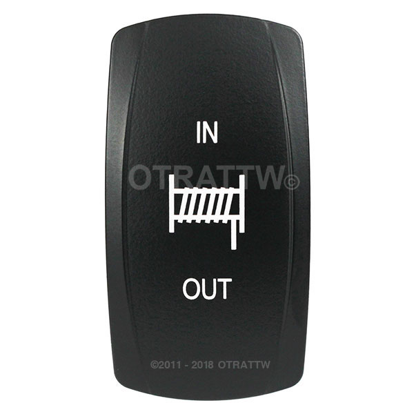 Carling Winch In/Out Rocker Switch
