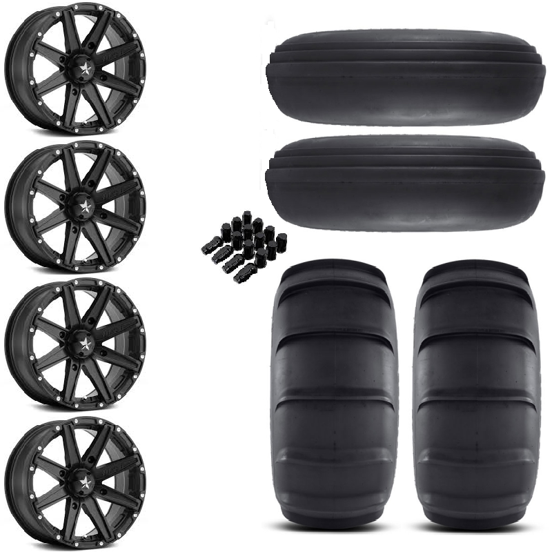 14" MSA M33 Clutch Black & 29" EFX SandSlinger Wheel and Paddle Tire ...