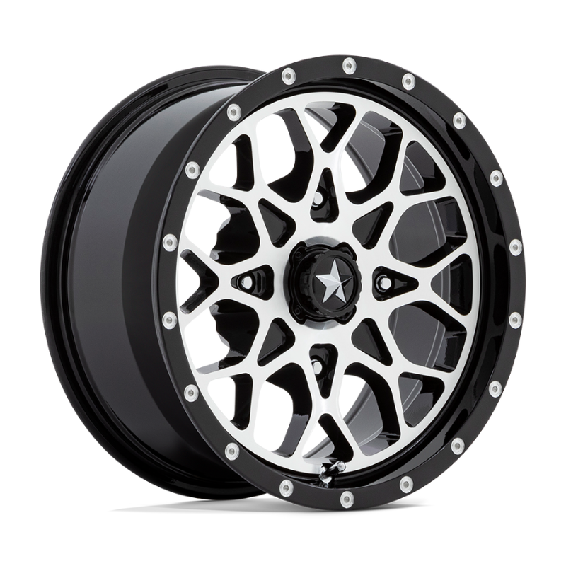 MSA M45 Portal Wheel Machined Black