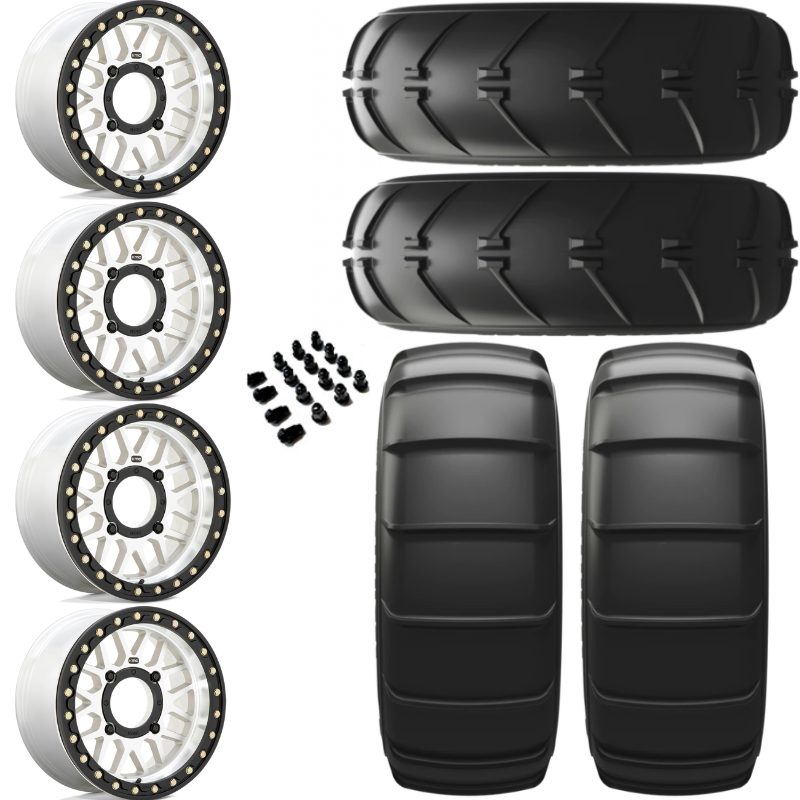 15" KMC Grenade KS235 Beadlock Machine & 33" EFX Sandslinger Sport ...