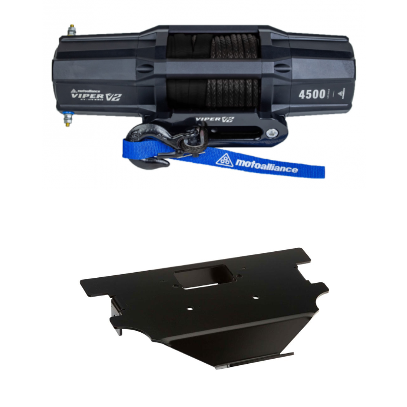 Honda Big Red Viper V2 Wide Spool Winch Kit