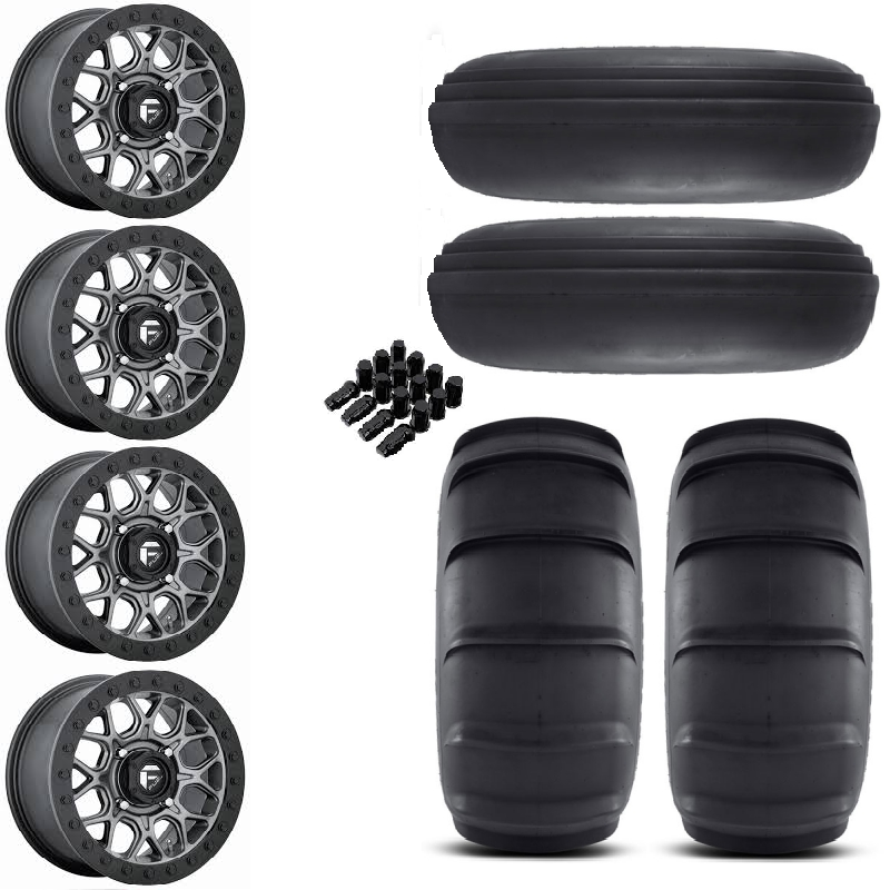 15" Fuel Tech Beadlock D919 Anthracite & 31" EFX SandSlinger Wheel and ...