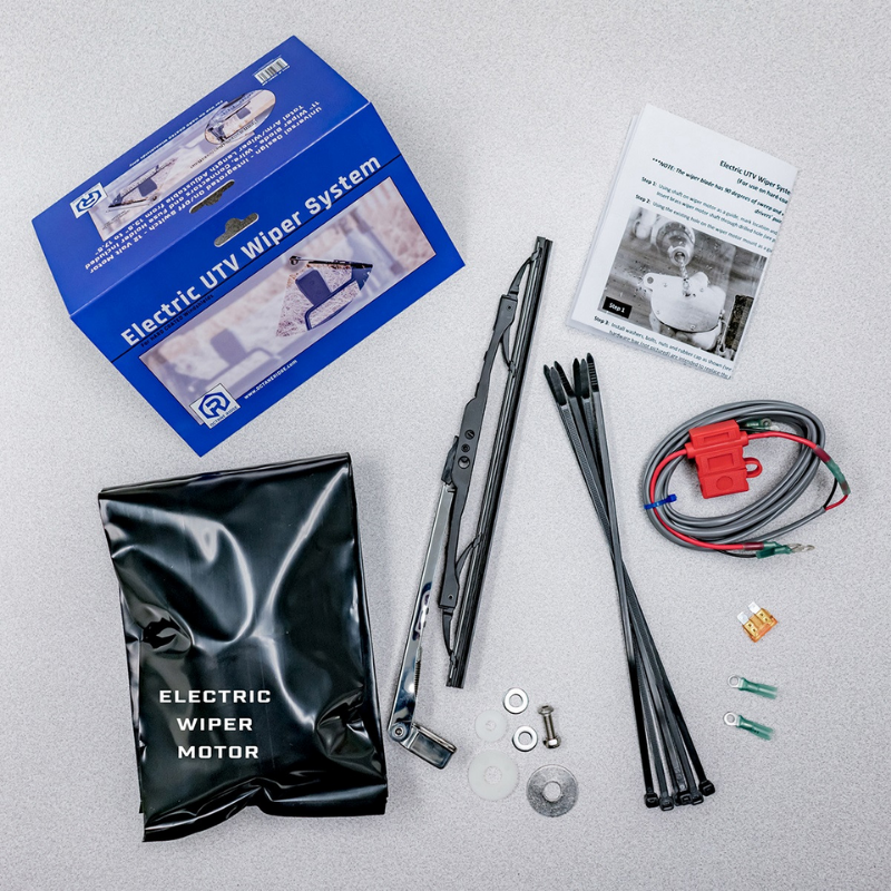 Evolution UTV Electric Windshield Wiper Kit Universal