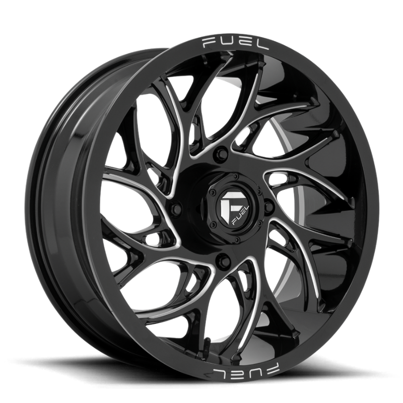 Fuel D741 Runner Wheel Black Milled
