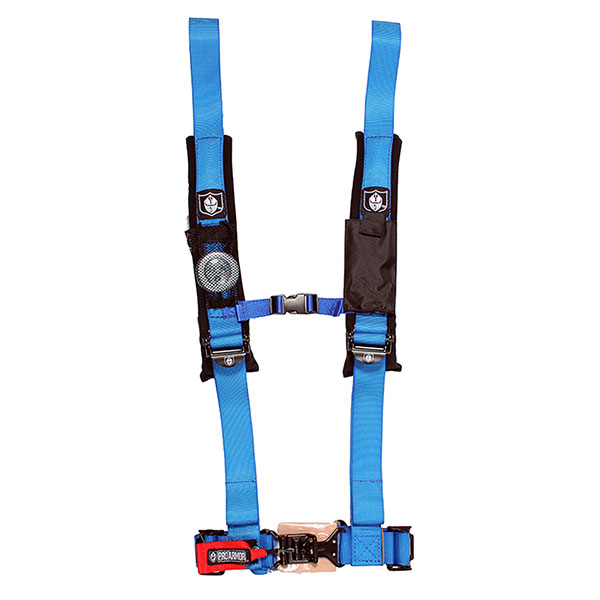 Pro Armor 4-Point 2" Harness w/ Sewn in Pads Blue