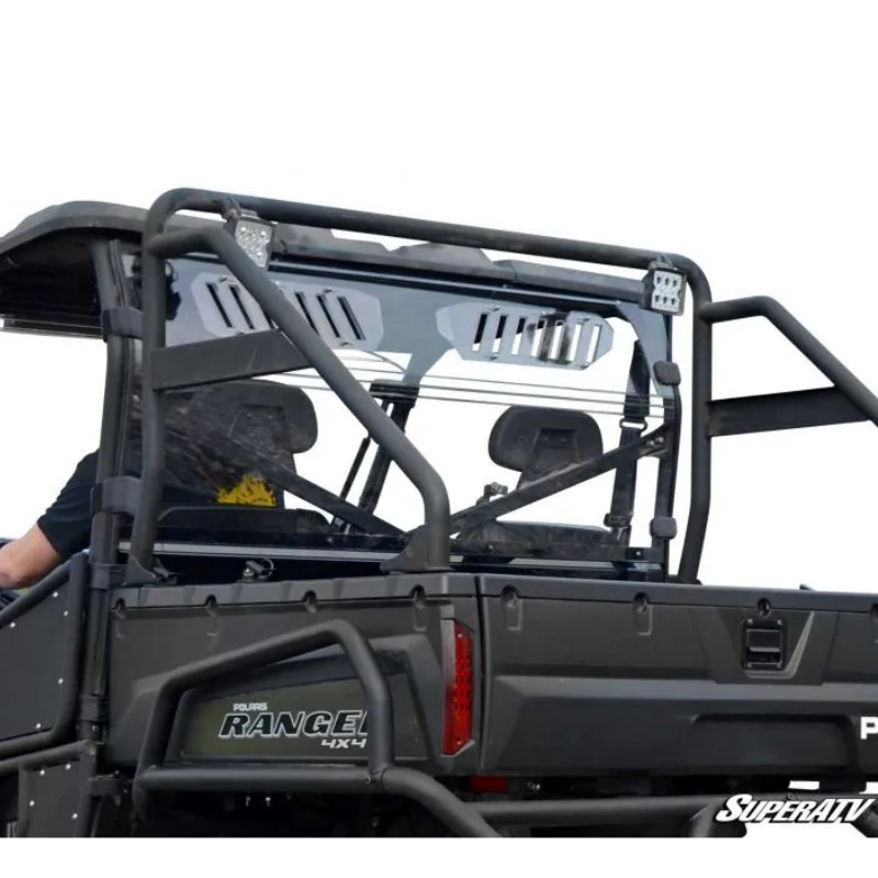 SuperATV Polaris Ranger Full-size 700 Vented Rear Windshield